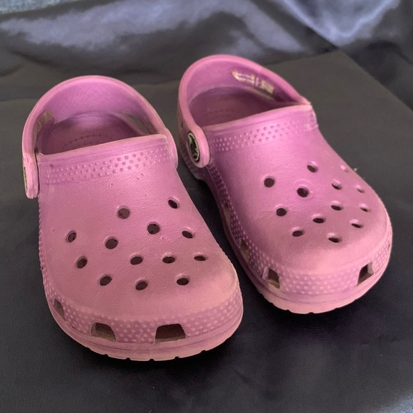 CROCS | Shoes | Crocs Dark Purple Clogs For Toddlers | Poshmark